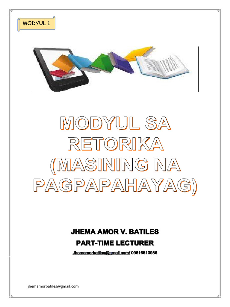 Module 1 Retorika | PDF