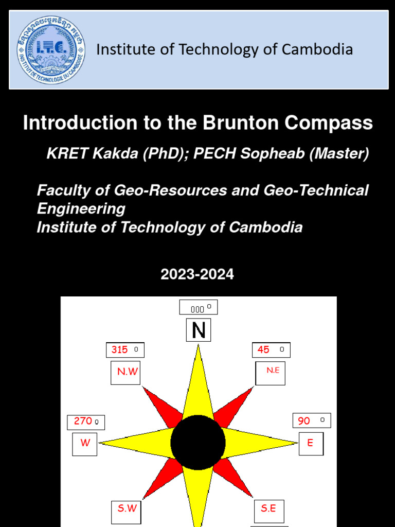 Brunton - Compass | PDF | Elementary Geometry | Geometry