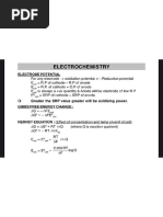 Class 12 Chemistry Formula Sheet | PDF | Physical Quantities | Chemistry