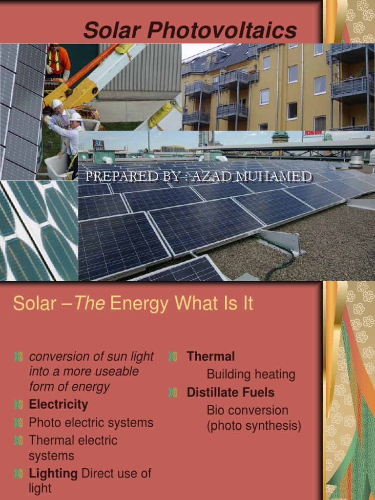 Solor Power Plant Presentation | PDF | Power Inverter | Solar Power