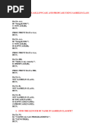 Producs Laboratory Shift Table PDF | PDF | Clinical Trial | Sas (Software)