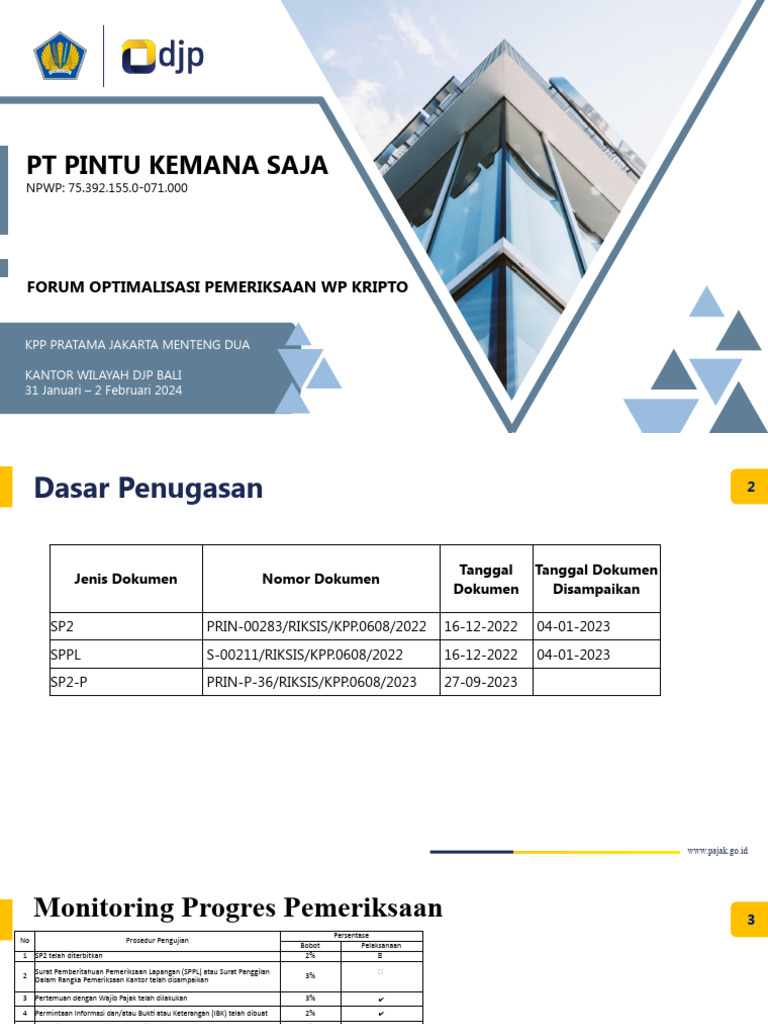 Presentasi - PT Pintu Kemana Saja | PDF