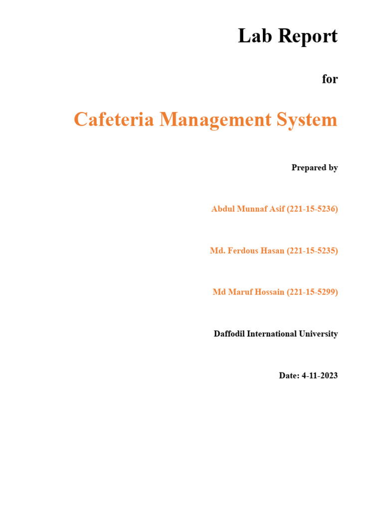 Data Structure Project Report | PDF