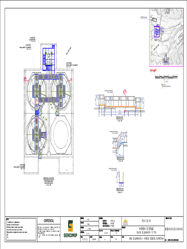 DW Ser 001 001 2023 D 410-04-001 - 1 Plano General Plataforma Layout1 | PDF