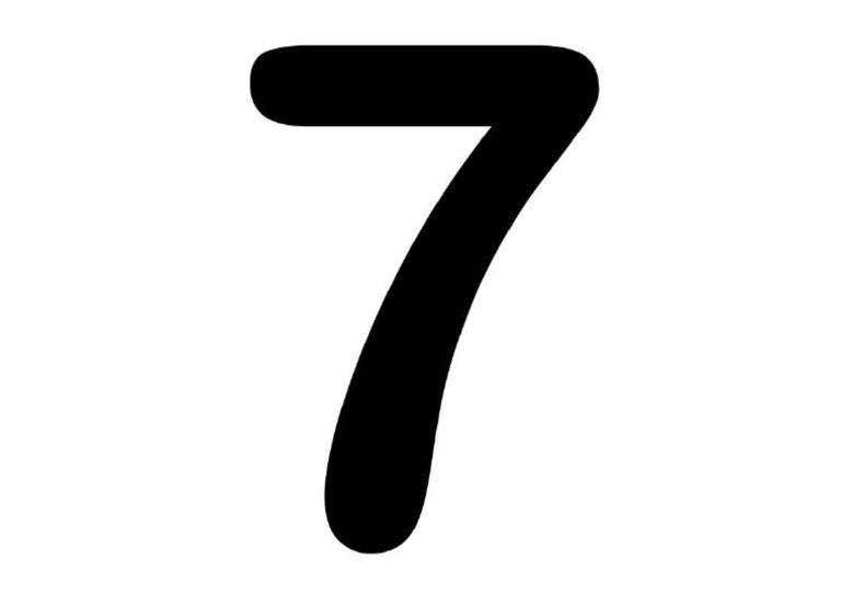 Numerações Paisagem 7 | PDF