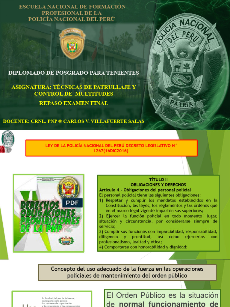 Control de Multitudes | PDF | Policía | Estado (política)