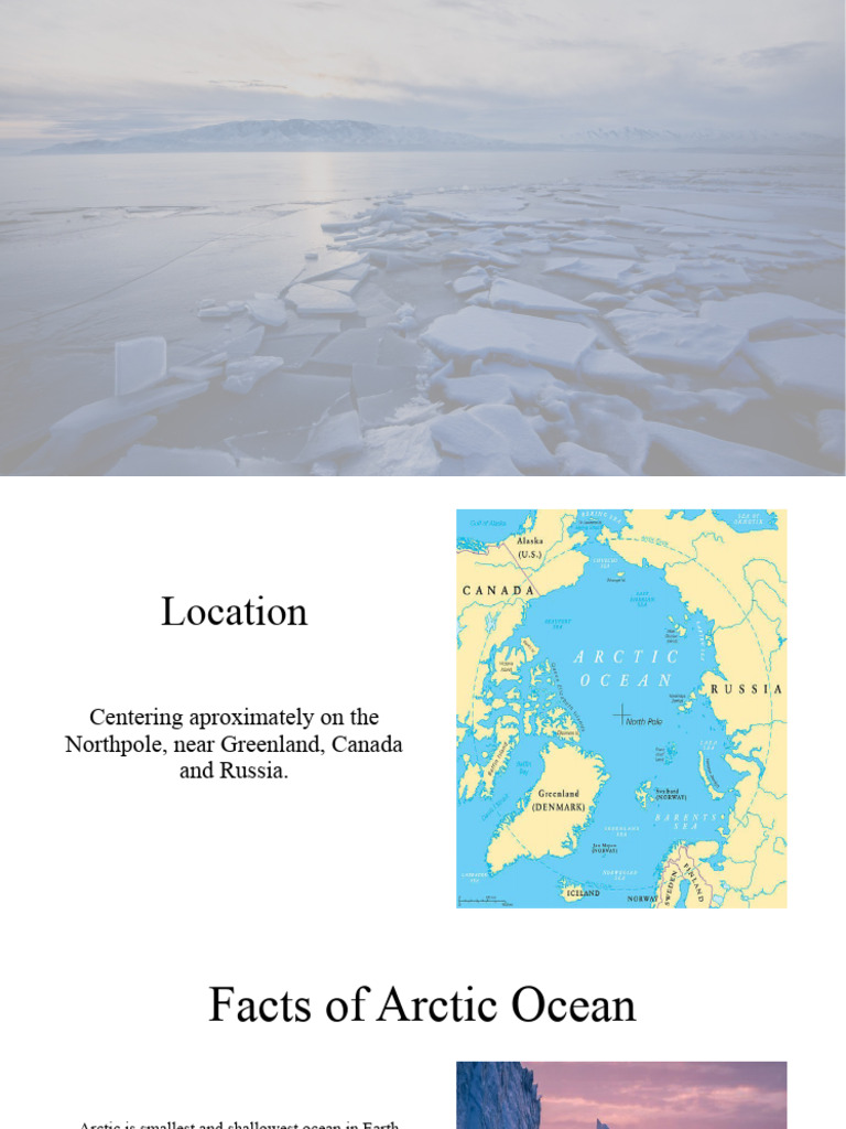 Overview of the Arctic Ocean Facts | PDF | Science & Mathematics