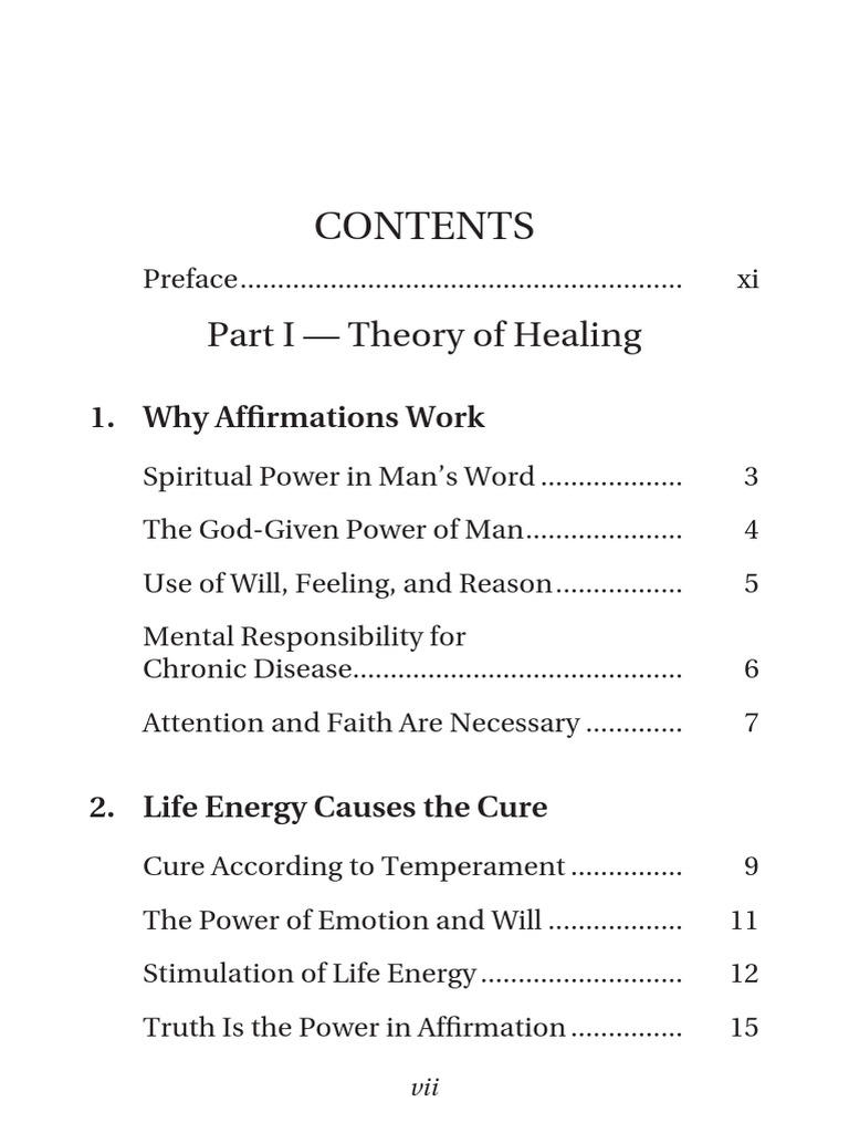 Scientific Healing Affirmations English Paperback | PDF | Consciousness ...