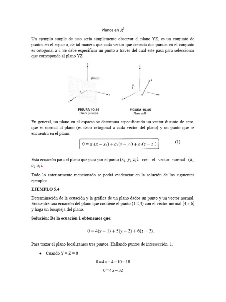 Planos en R3 Smith | PDF | Ecuaciones | Vector Euclidiano
