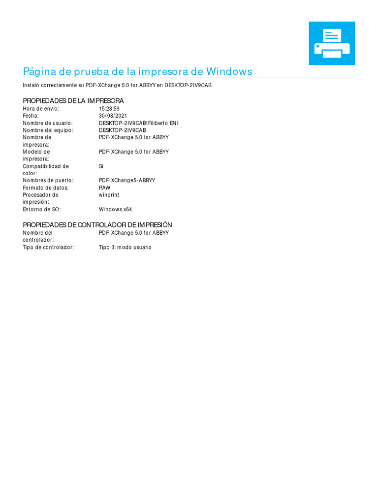 Página de Prueba | PDF | Informática