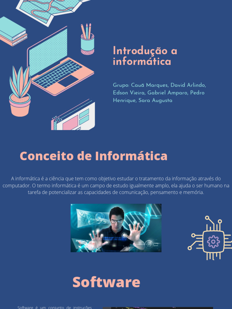 Introdução A Informatica | PDF | Hardware de computador | Programas