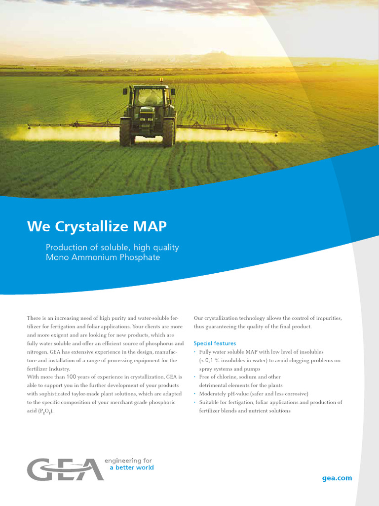 Crystallization MAP Fertilizer Watersoluble Phosphate Gea - tcm11 34846 ...