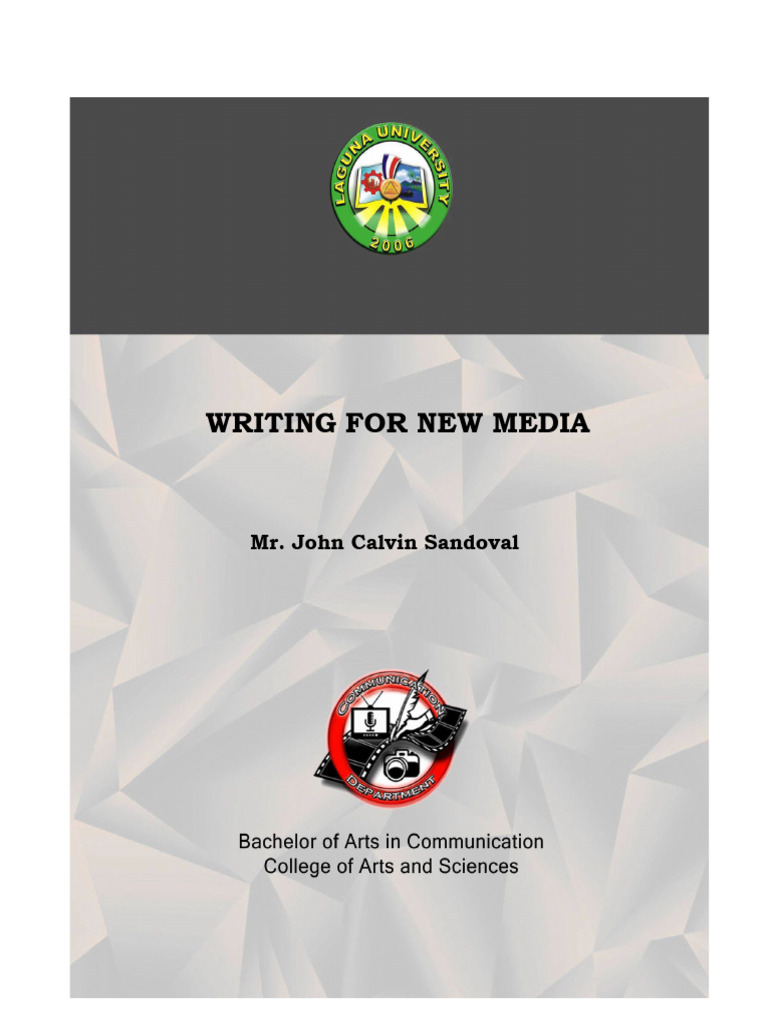 Ce2 Writing For New Media Prelim Module | PDF | Credibility | Mass Media