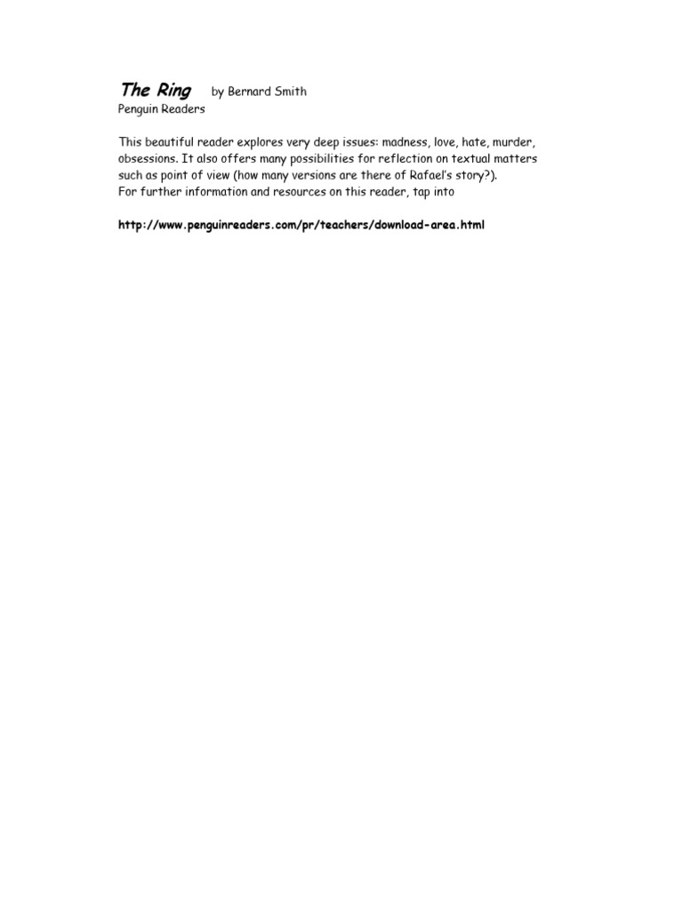The Ring - Bernard Smith | PDF