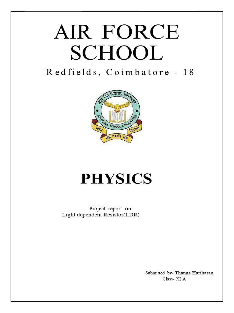 Physics Investigatory Project - 20231229 - 123742 - 0000 | PDF