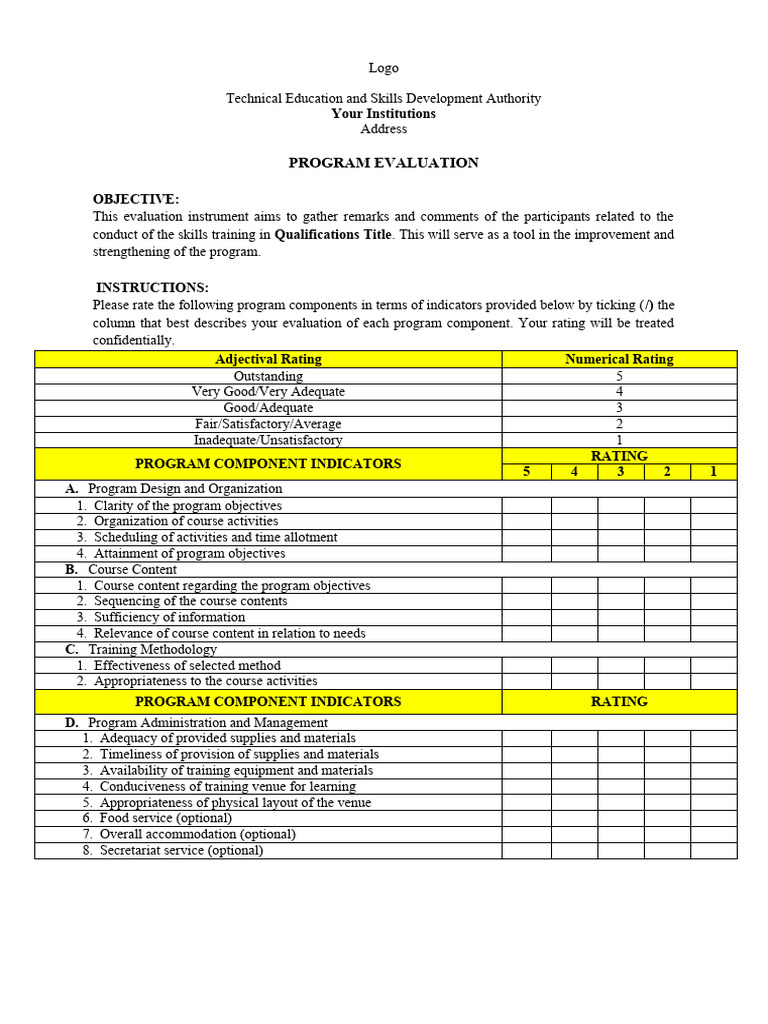 Program Evaluation | Download Free PDF | Program Evaluation | Evaluation