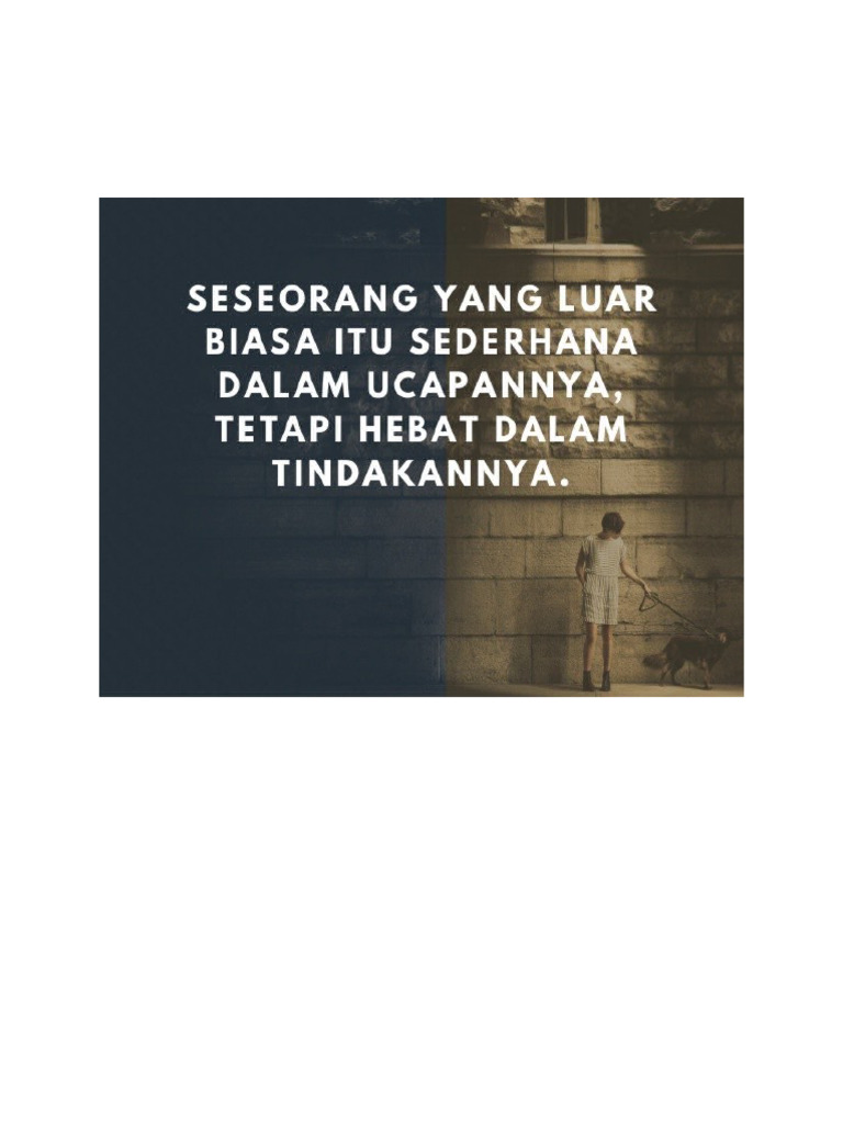 Kata Kata Bijak Untuk Printing Ruang Ukm | PDF