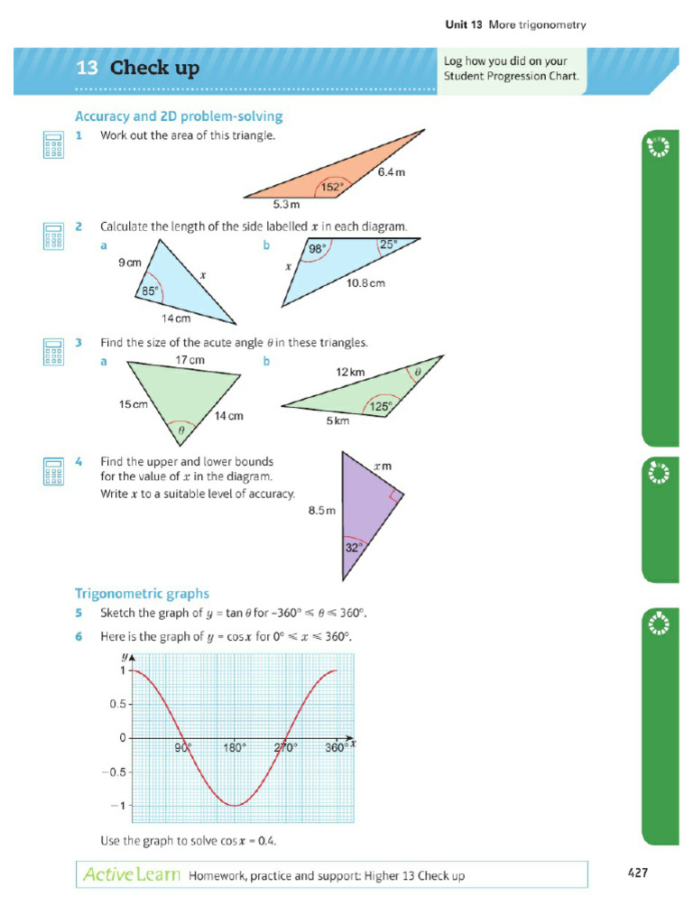 More Trigonometry | PDF
