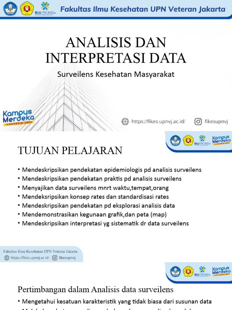 Analisis Dan Interpretasi Data Surveilens | PDF