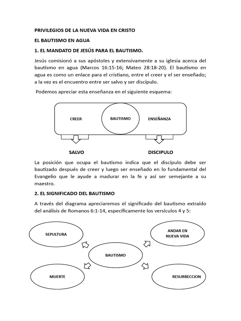 Manual de Bautismo | PDF | La resurrección de Jesús | Cristo (título)