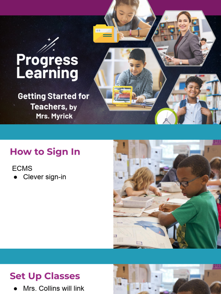 Self Paced Training Getting Started With Progress Learning | PDF | Teaching | Pedagogy