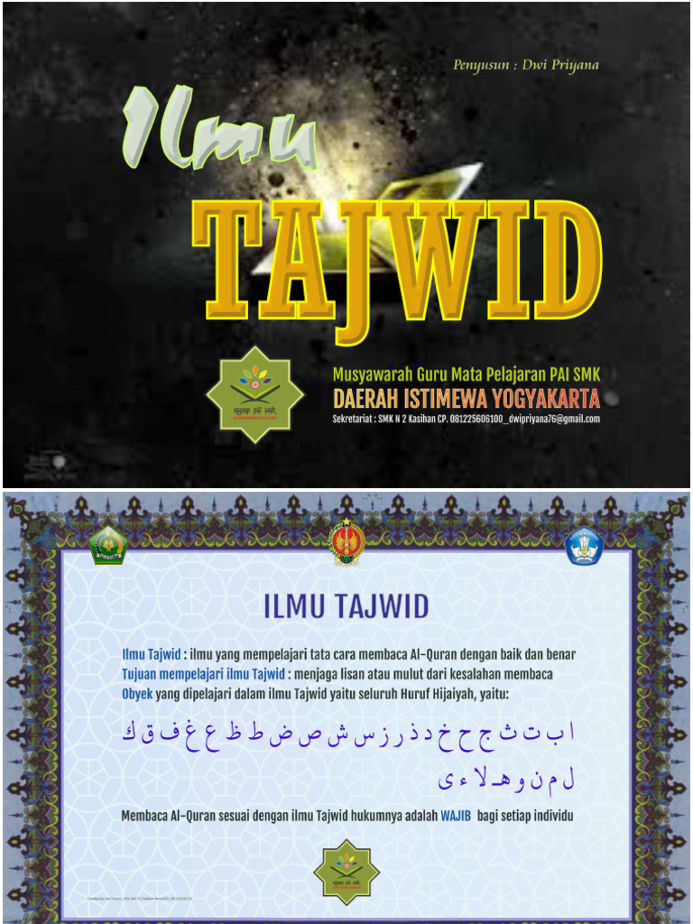 K21 - Kelas X-Xi-Xi - Poster Tajwid | PDF
