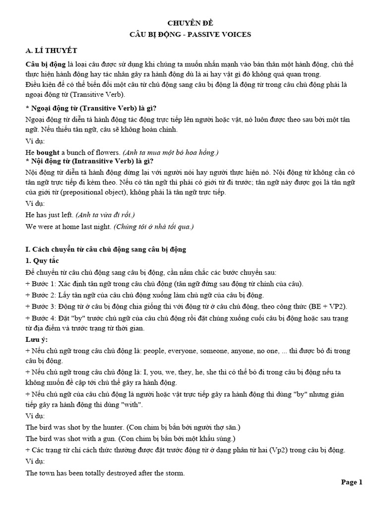 CD6 - Passive (GV) | PDF