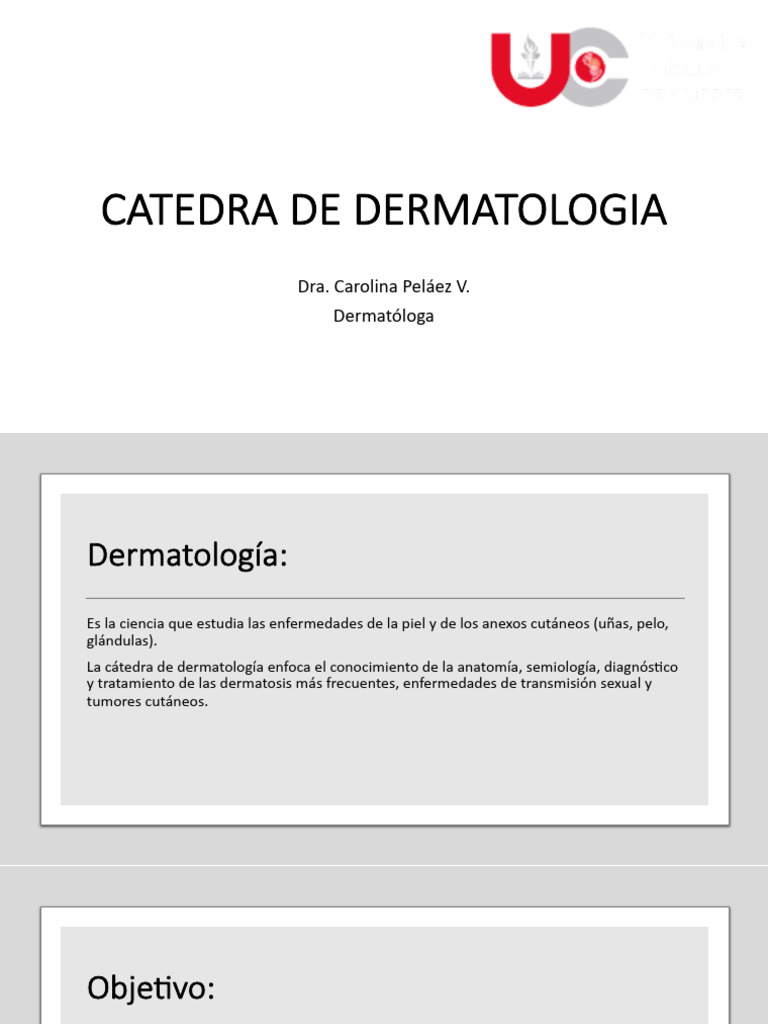 Dermato 1 | PDF | Piel | Epidermis