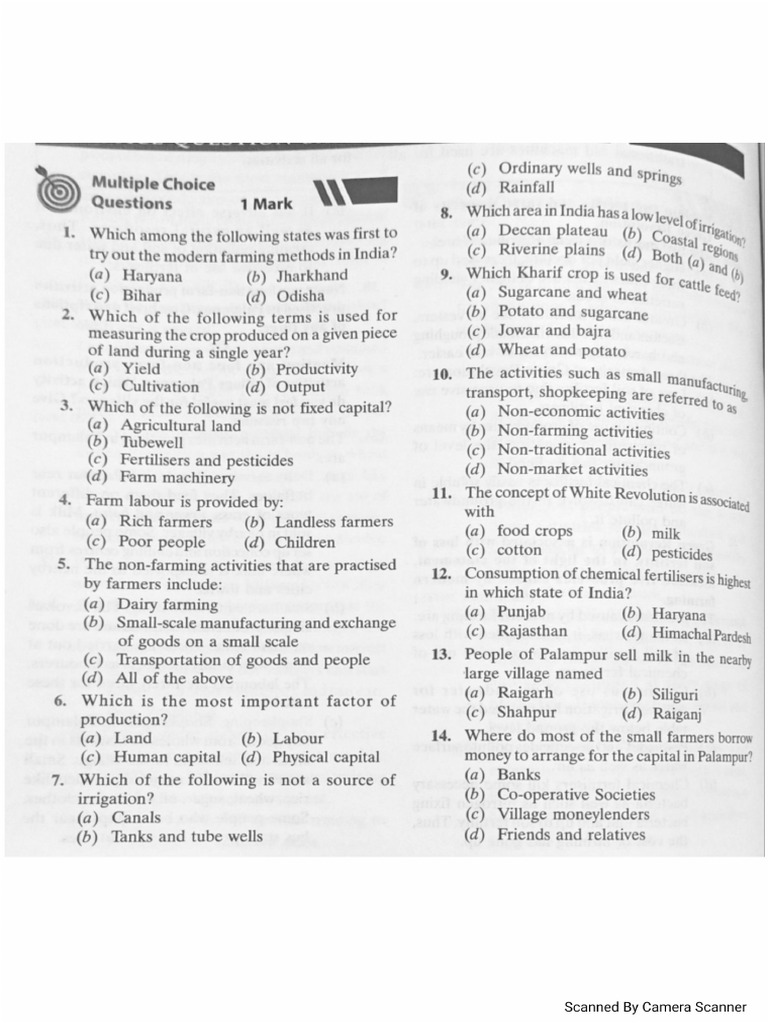 Class - IX SST Work Sheet-2 | PDF