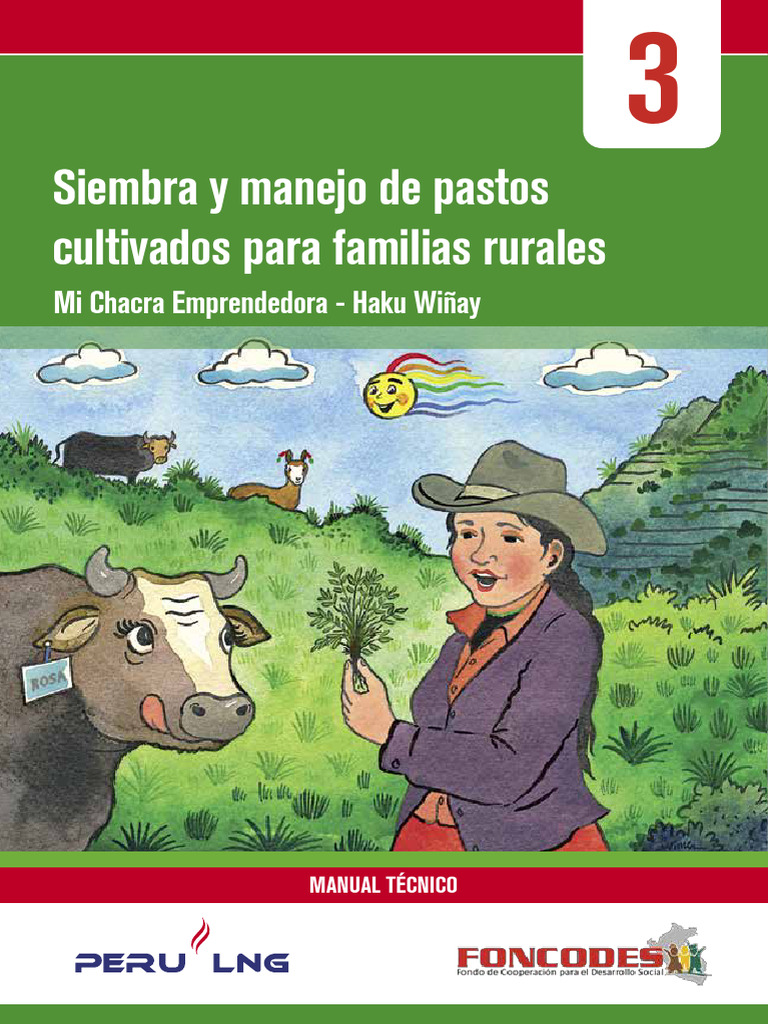 Manual Siembra y Manejo de Pastos - 290917 | PDF | Pasto | Siembra