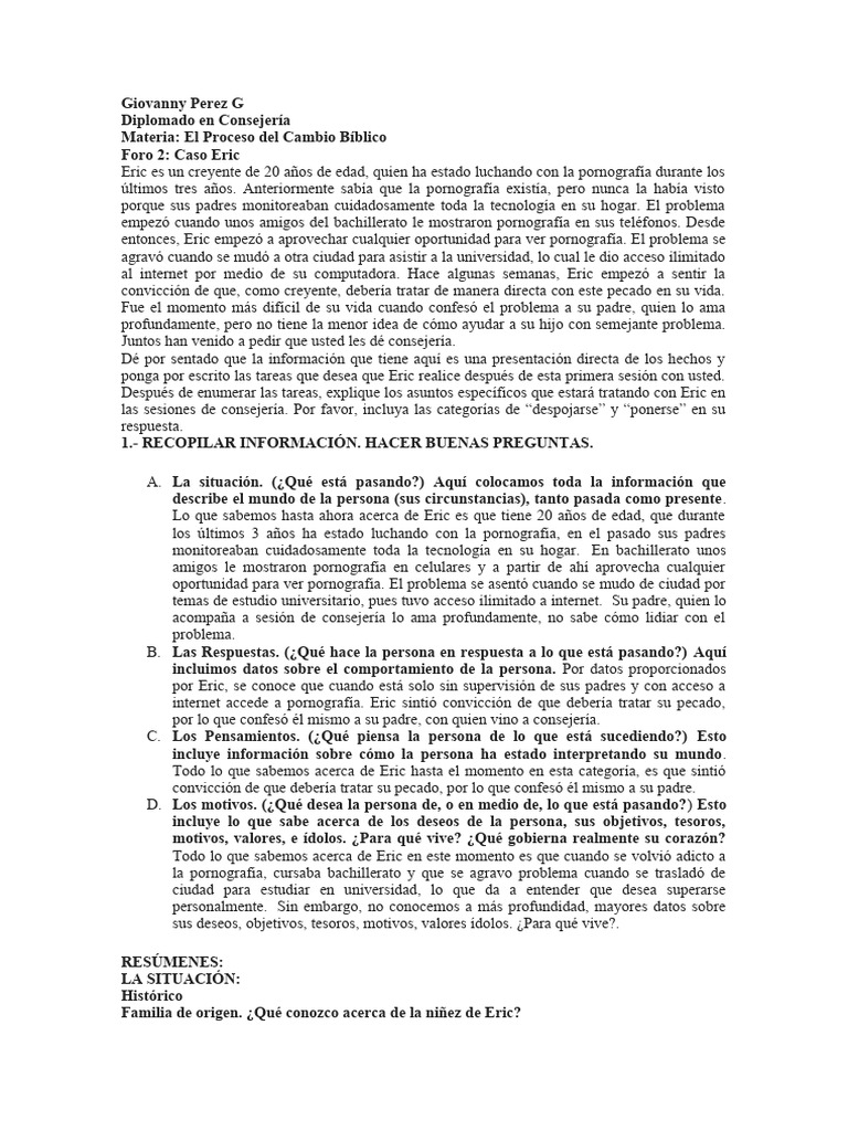 Foro 2 | PDF | Lujuria | Pecado