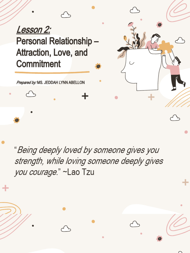 Lesson 2 | PDF | Love | Interpersonal Attraction