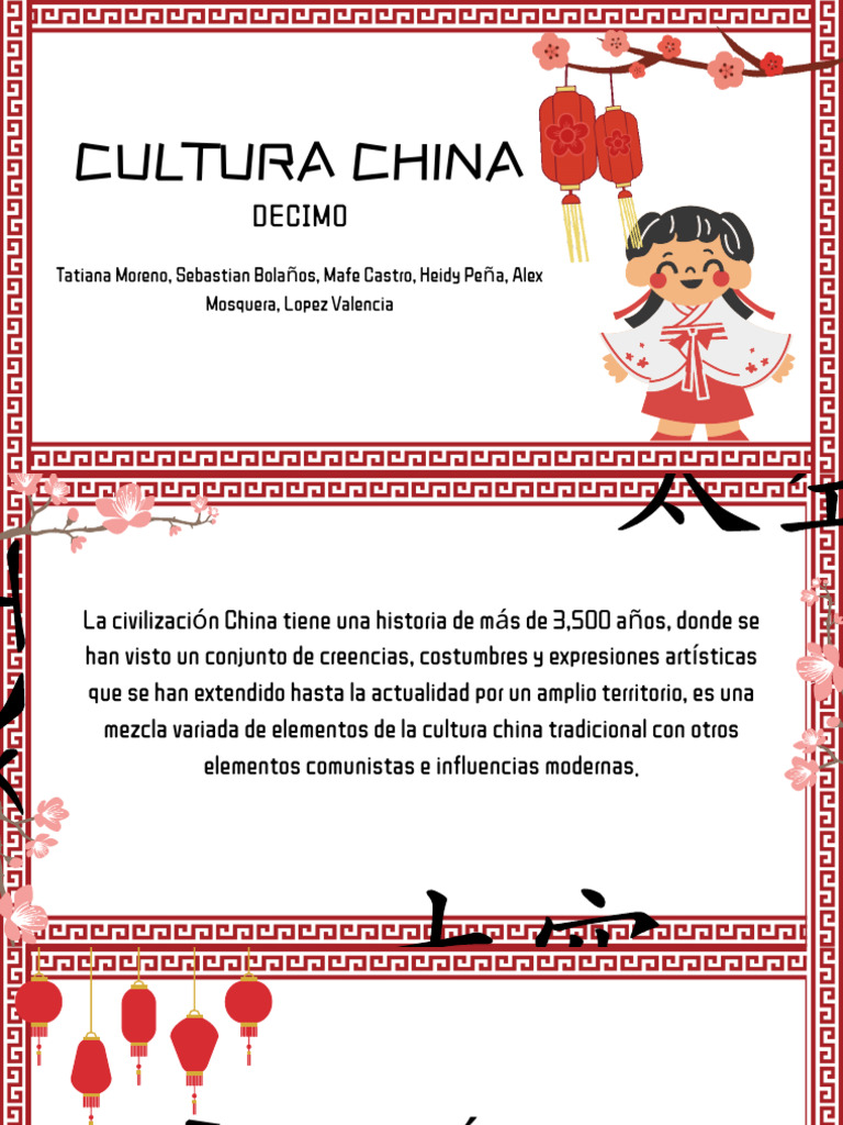 Cultura China: Historia y Aportes | PDF | China | Política mundial