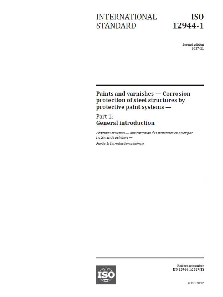 Iso 12944-1 | PDF