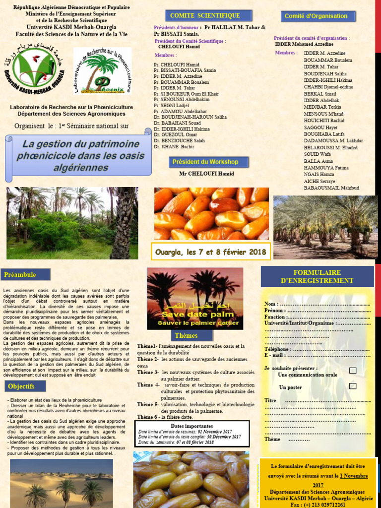 Dépliant Séminaire Phoenix 2018 | PDF