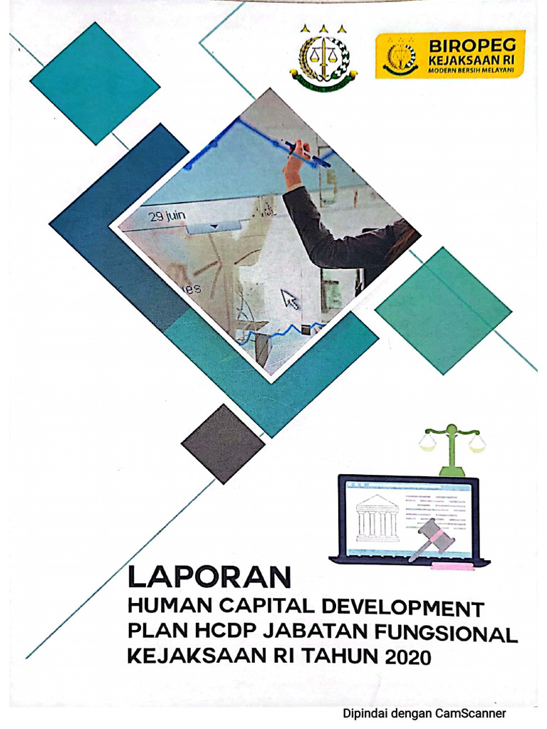 Laporan Human Capital Development Plan HCPD Jabatan Fungsional Kejaksaan RI Tahun 2020 | PDF