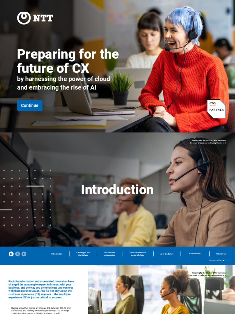 ENTRY TMF Preparing For Future CX With Cloud Ai | PDF | Cloud Computing ...