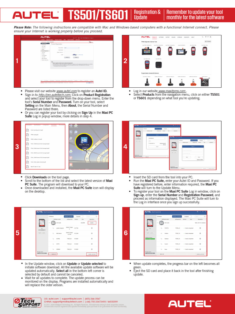 TS501 TS601 Update Instruction V1 | PDF | Computers