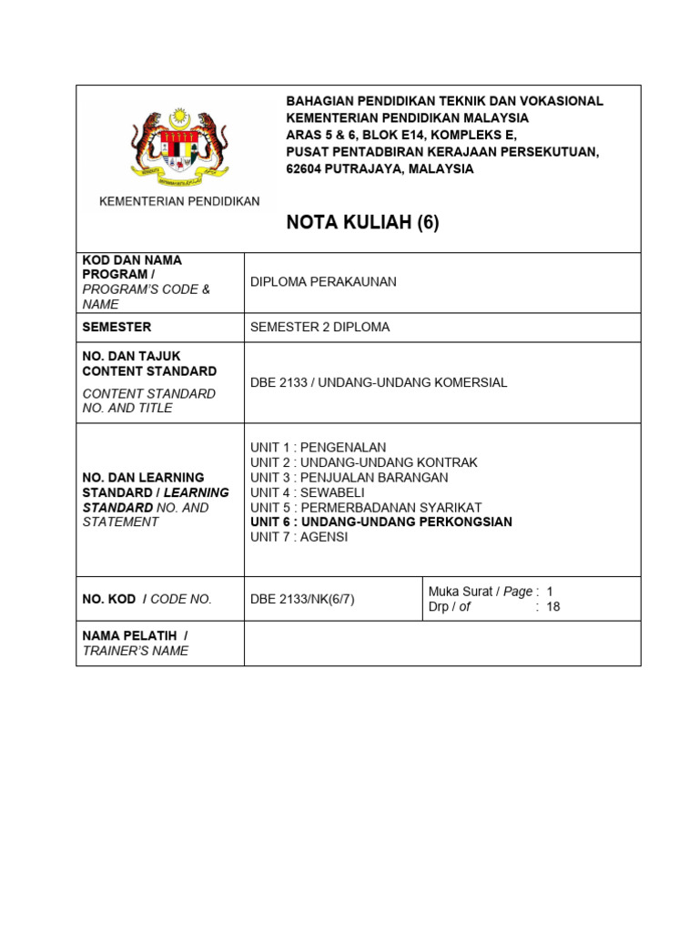 KP6 Perkongsian | PDF