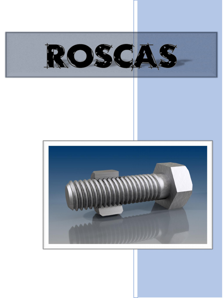 Roscas | PDF | Tornillo | Estandarización
