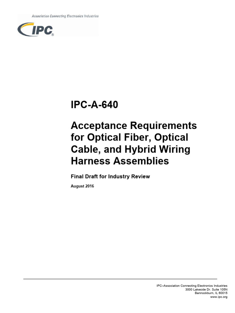 Ipc-A-640 - Fdir | PDF