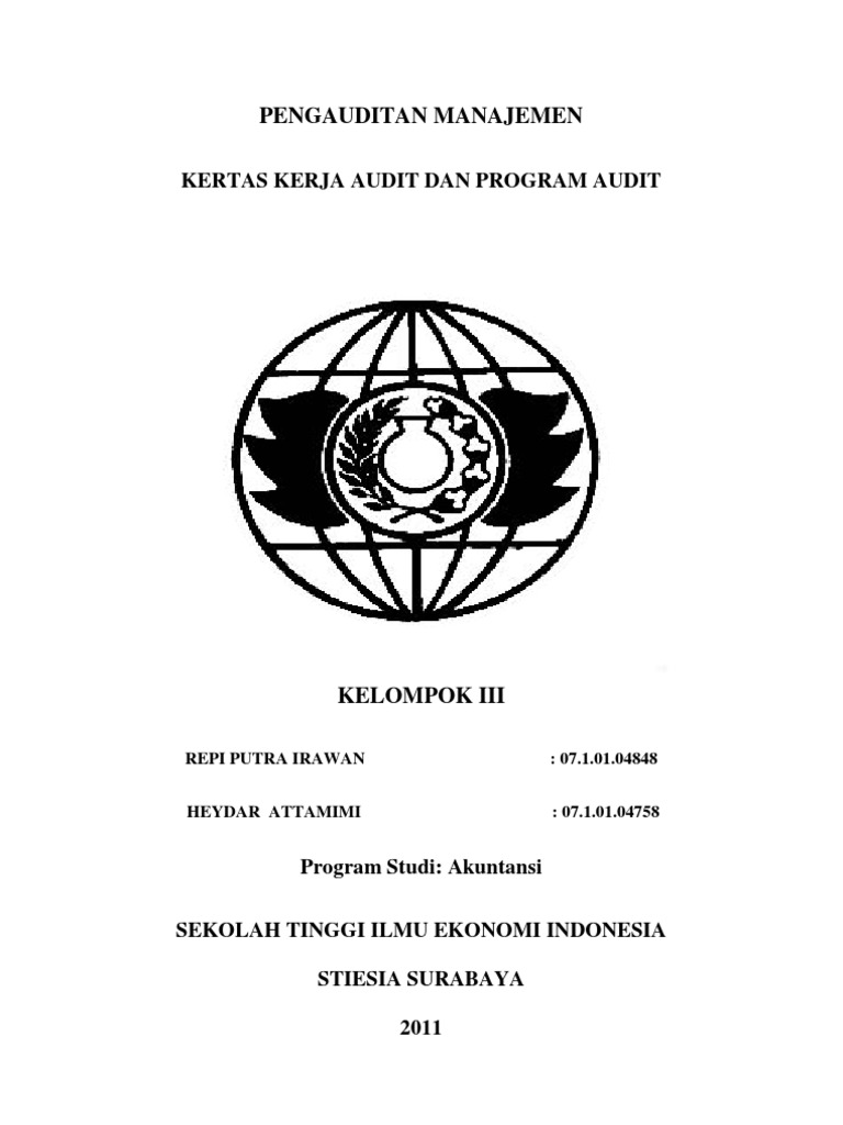 Kertas Kerja Audit Dan Program Audit | PDF