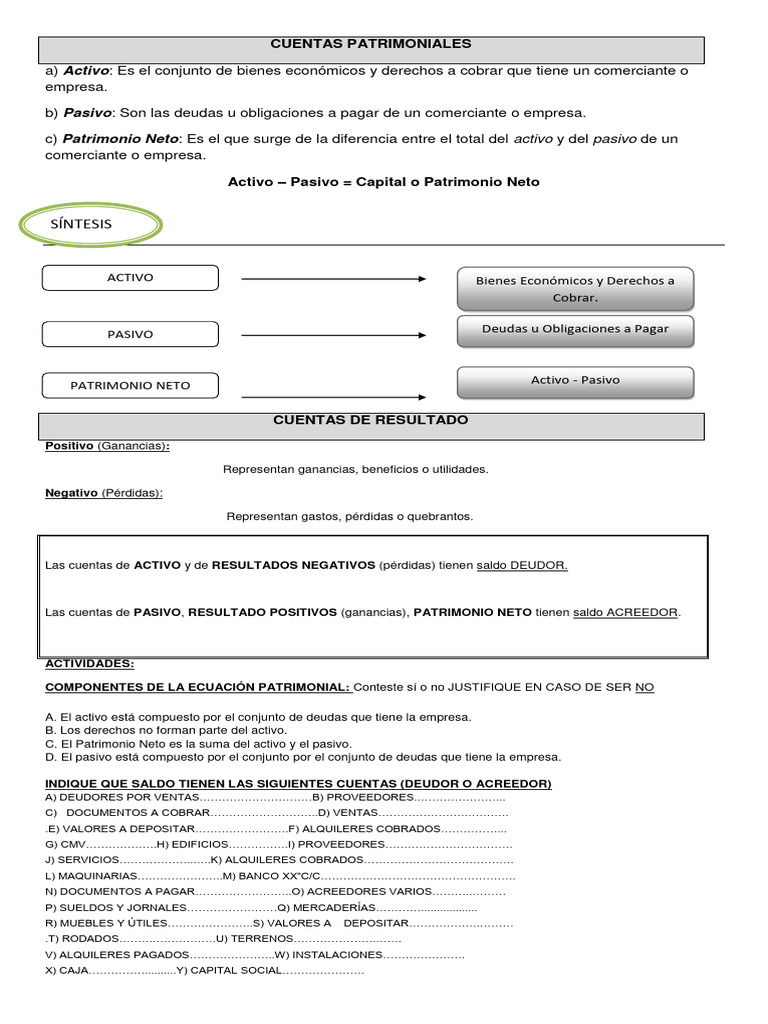 Actividad SIC Repaso | PDF | Bancos | Bienes (Ley)