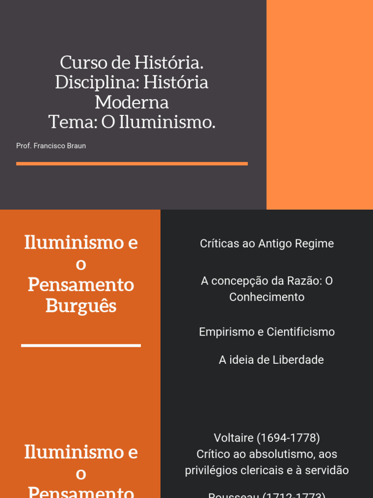 O Iluminismo | PDF