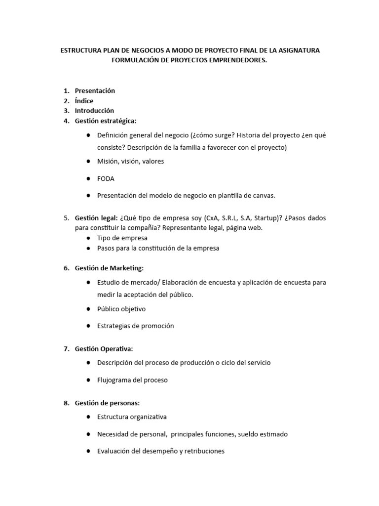 Proyecto Final | PDF