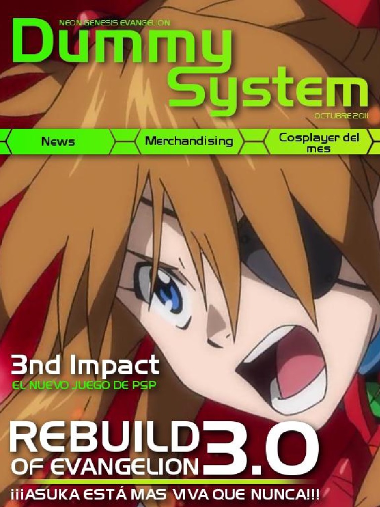 Dummy System Magazine | PDF | Anime | Animación