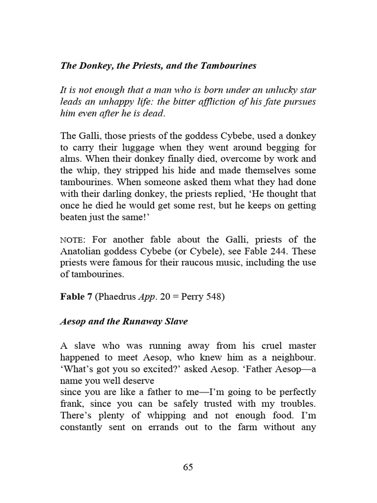 Aesops Fables | PDF | Aesop | Sheep