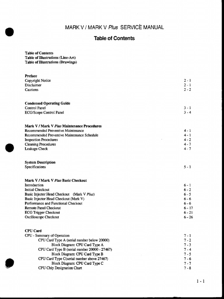 Medrad Mark V & Mark V Plus .SM | PDF | Electrical Connector ...