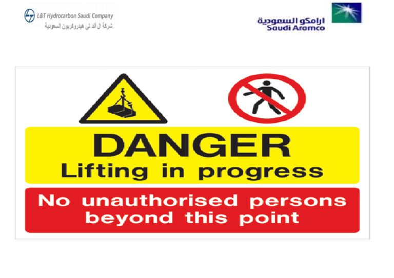 Lifting Signage | PDF
