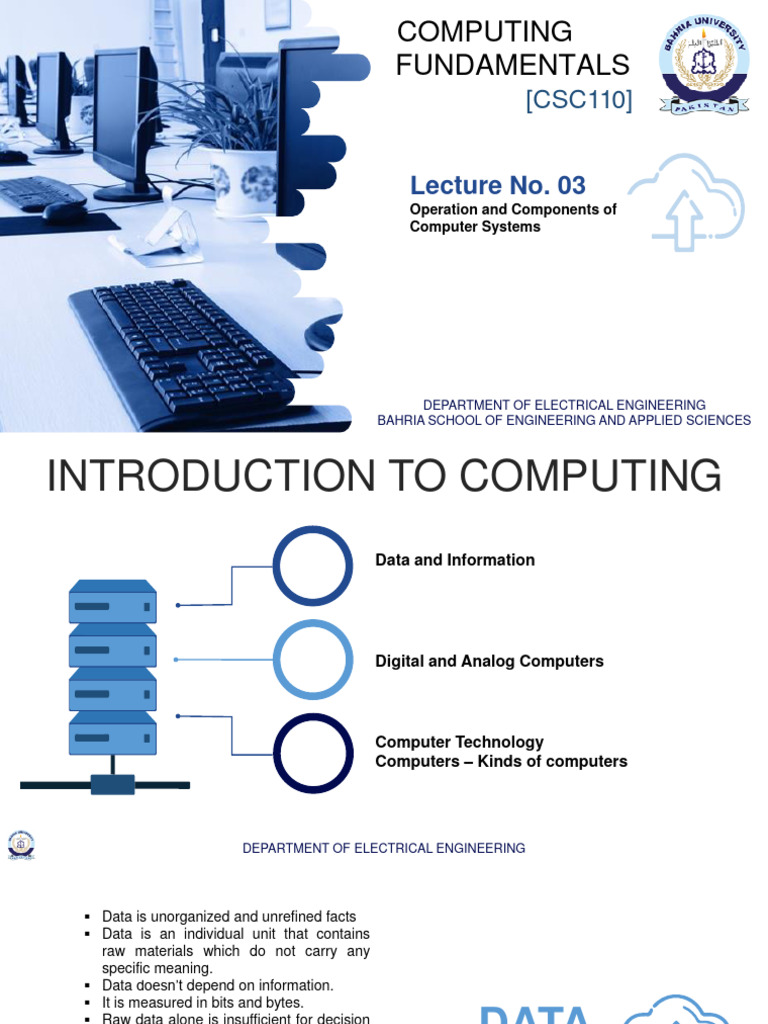 Week03 Operation and Components of Computer Systems 20022024 030048pm | PDF | Random Access ...